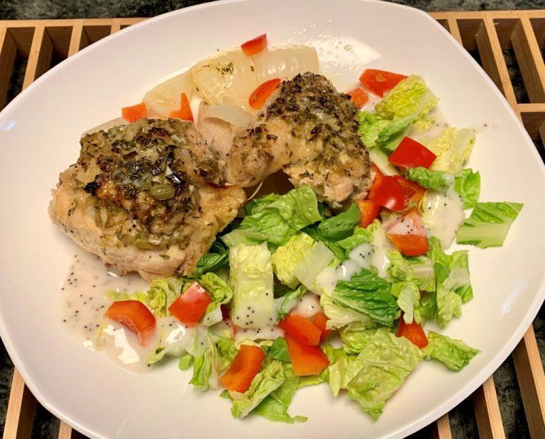Bajan Baked Chicken – Cooking Aboard with Jill