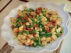 Three Bean Pasta Salad – Cooking Aboard with Jill